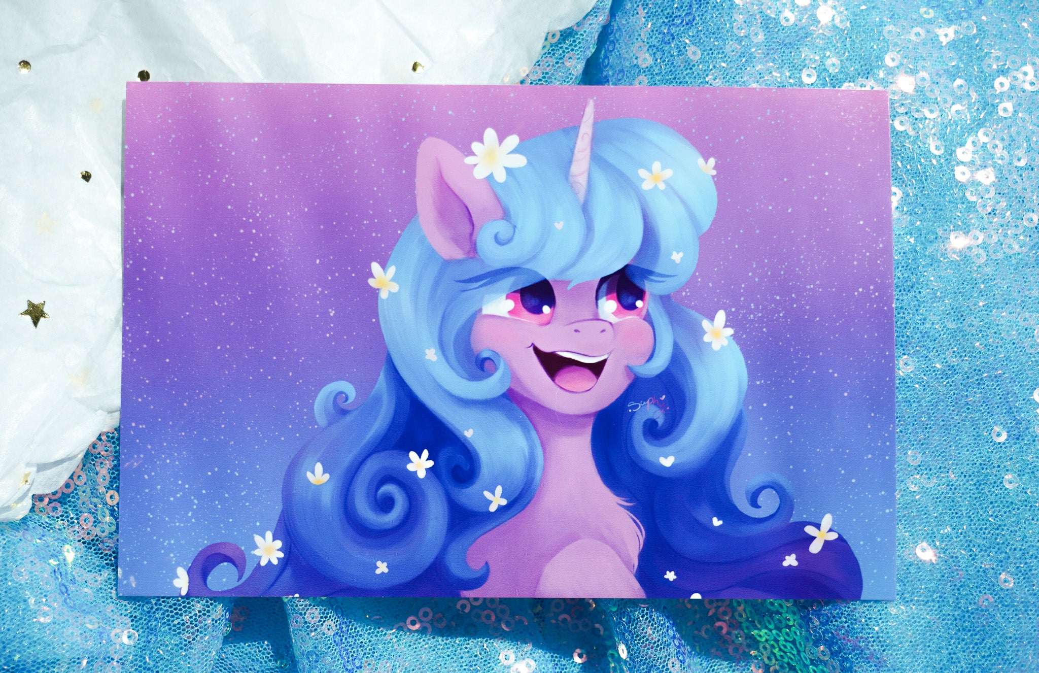 Izzy Flowers print – Saphy Moon's Shop!